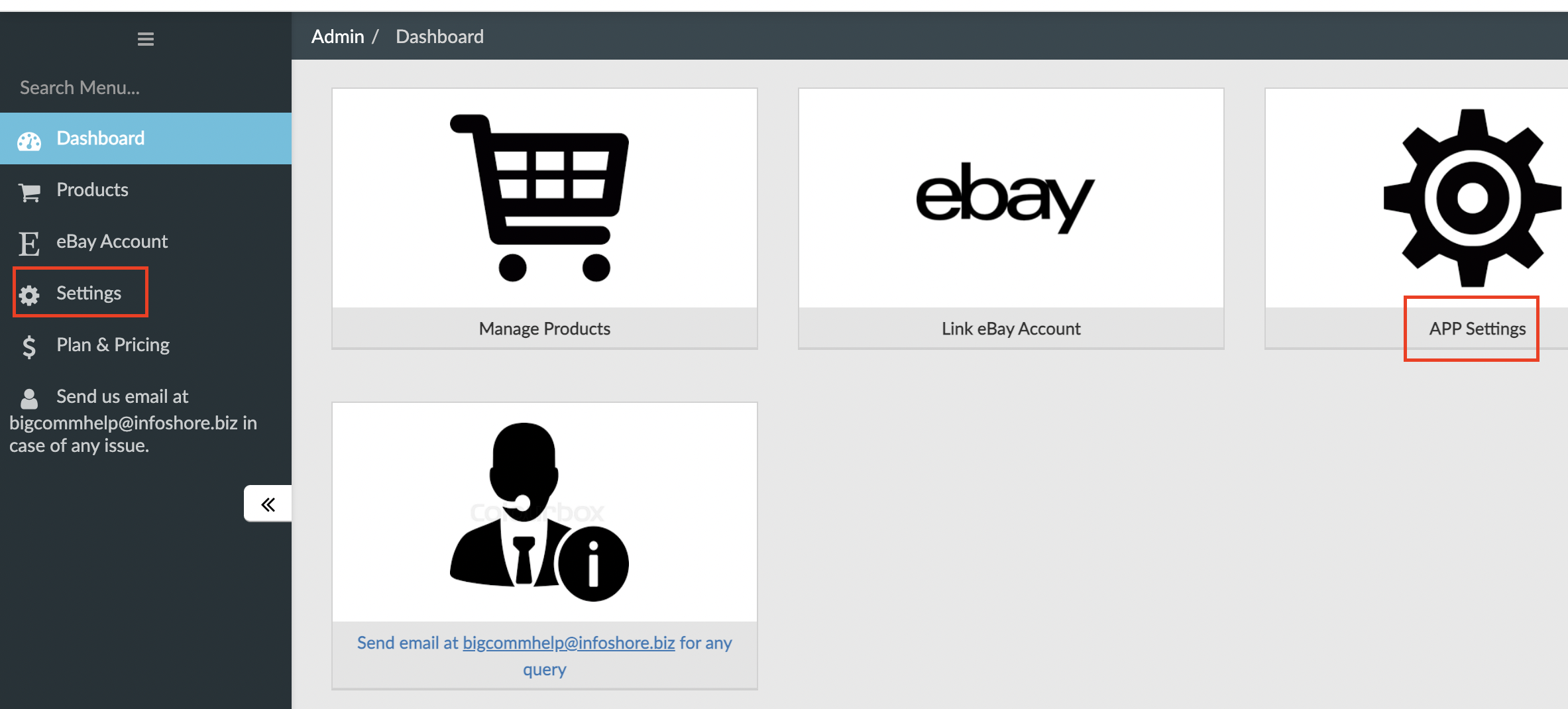 How To Configure Various Options Under Settings Page InfoShore 