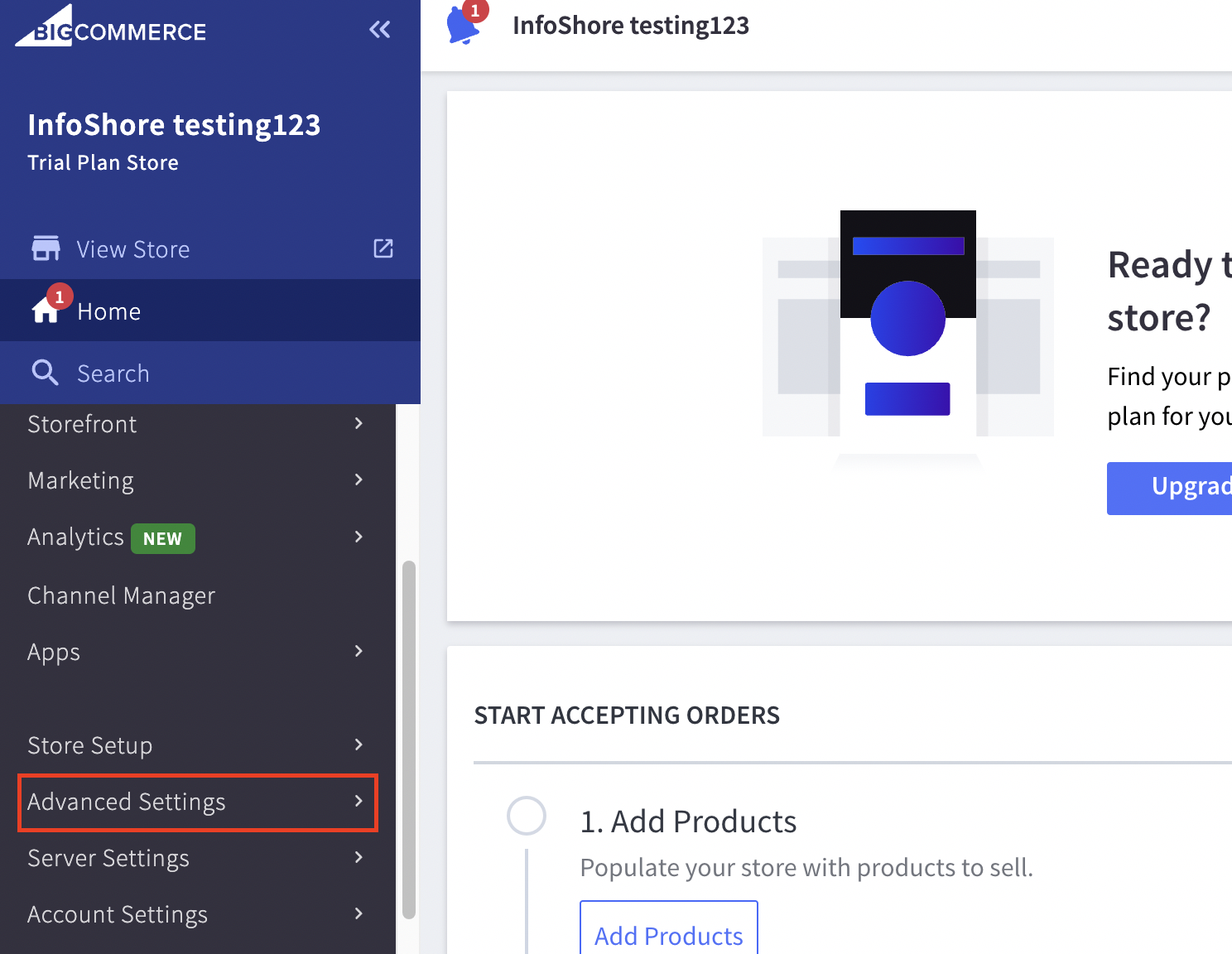 How To Create BigCommerce API Keys InfoShore Technology Solutions LLP